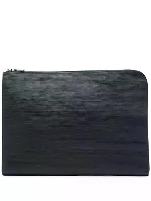 LOUIS VUITTON Epi Pochette Jour Gm Clutch Bag - Black