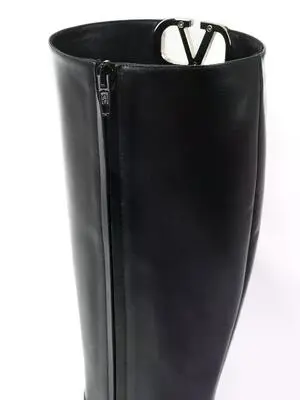 Valentino Garavani Vlogo Signature Knee-high Boots