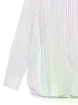 Zegna Vertical-stripe Long-sleeve Shirt