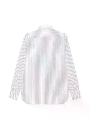 Zegna Vertical-stripe Long-sleeve Shirt