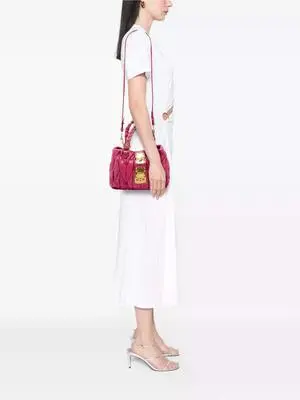Miu Miu 2010 Matelasse Lambskin Coffer Satchel