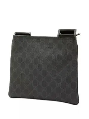 Gucci 2000-2015 Gg Supreme Crossbody Bag - Black