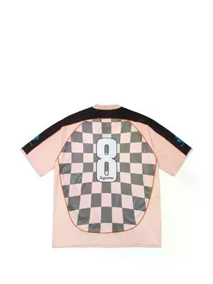 Supreme Checkerboard Soccer Jersey T-shirt
