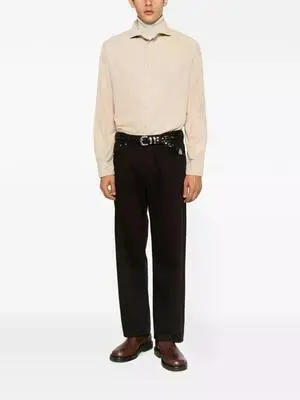 Brunello Cucinelli Corduroy Long-sleeve Shirt - Neutrals