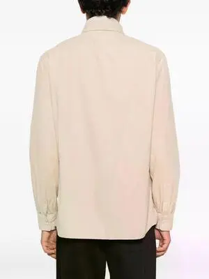 Brunello Cucinelli Corduroy Long-sleeve Shirt - Neutrals