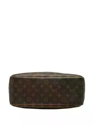 LOUIS VUITTON Monogram Deauville Handbag - Brown