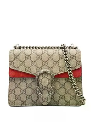 Gucci 2016-2026 Small Gg Supreme Dionysus Crossbody Bag - Neutrals