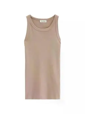 Marc O'polo Sleeveless Jersey T-shirt - Neutrals
