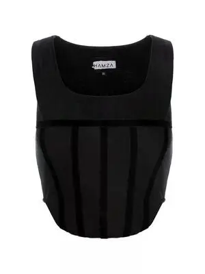 HAMZA Beverly Corset-style Top