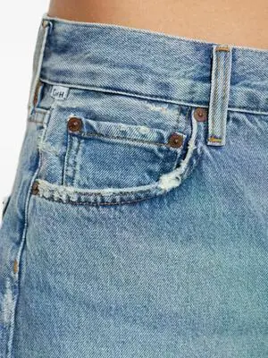 Citizens Of Humanity Tapered Leg Distressed Jeans
