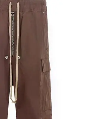 Rick Owens Cargo Belas Drawstring Wide Leg Pants