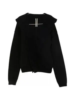 Rick Owens Hooded Jacket - Black