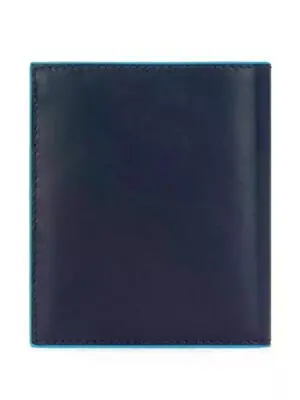 PIQUADRO Logo-plaque Bifold Wallet - Blue