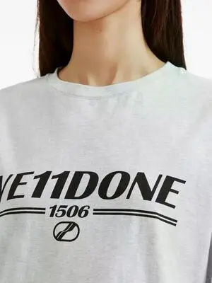 We11Done Logo-print Oversized T-shirt