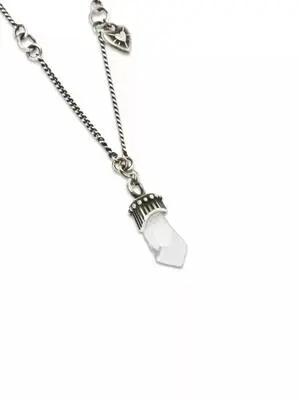 ANN DEMEULEMEESTER Tone Heart Charm Necklace