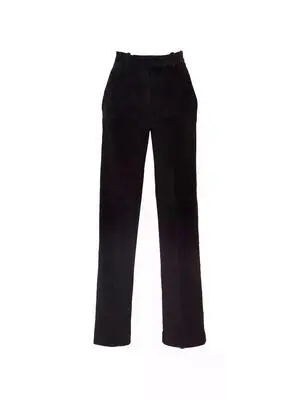 CIRCOLO 1901 Velvet Straight-leg Trousers