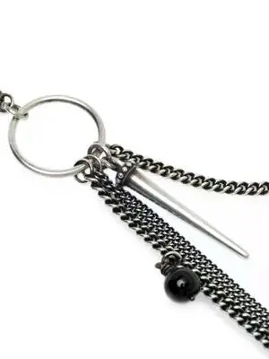 ANN DEMEULEMEESTER Tone Layered Necklace With Charm Detail