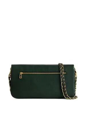 Zadig&Voltaire Rock Clutch With Embellished Wings And Metal Chain Strap
