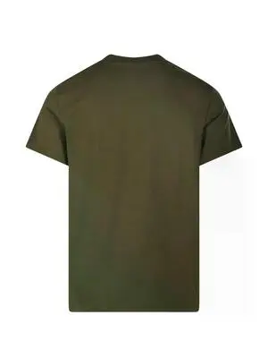 Moncler Logo Cotton T-shirt - Green