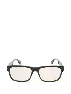 Gucci Square Frame Eyeglasses - Black
