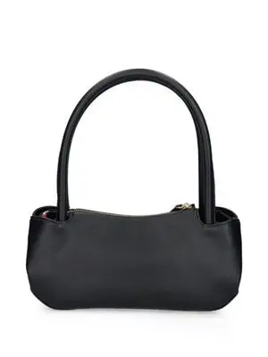 Tommy Hilfiger Logo Plaque Striped Shoulder Bag