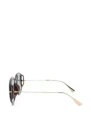 Dior Geometric Tortoiseshell Sunglasses