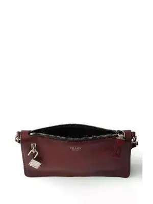 Prada Antiqued Leather Pouch