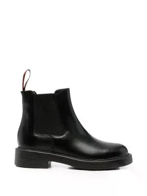 Camper Dean Elasticated-panel Pull-tab Chelsea Boots - Black
