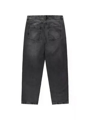 ARTE ANTWERP Faded Logo Patch Jeans