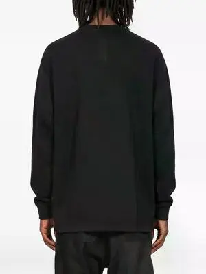 Rick Owens Long Sleeve T-shirt - Black