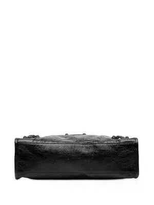 Balenciaga Lambskin Leather Motocross Classic City Satchel
