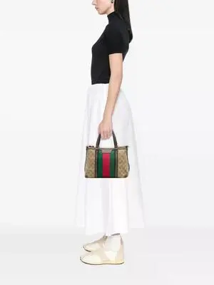 Gucci 2016-2026 Gg Canvas Web Satchel