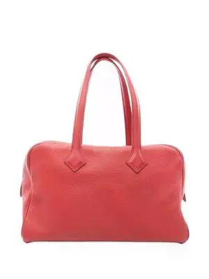 Hermès 2012 Victoria Tote Bag - Red