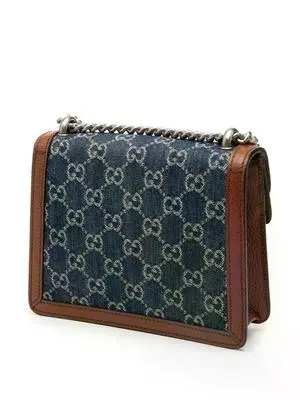 Gucci Gg Denim Dionysus Crossbody Bag