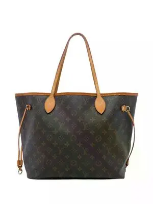 LOUIS VUITTON 2010 Monogram Neverfull Mm Tote Bag - Brown