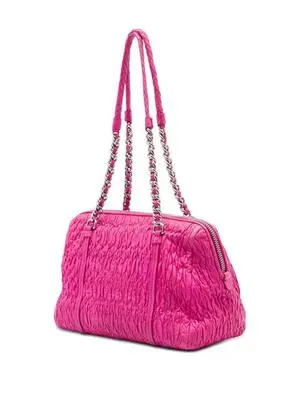 Miu Miu 2010 Matelasse Lambskin Shoulder Bag