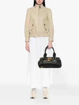 Chloé Leather Paddington Handbag - Black