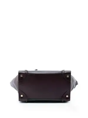 Celine Calfskin Luggage Tote Bag