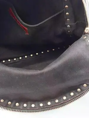 Valentino Garavani Leather Rockstud Backpack - Black