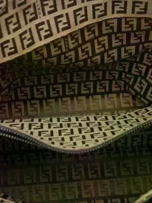 Fendi 2000-2010 Zucchino Canvas Tote Bag