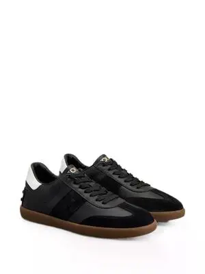 TOD'S Tabs Panelled Leather Sneakers