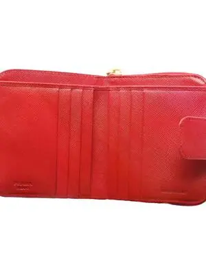 Prada 2010s Triangle-logo Wallet