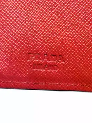 Prada 2010s Triangle-logo Wallet