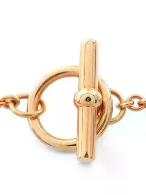 Hermès Rose Gold-tone Chain D'ancre Necklace
