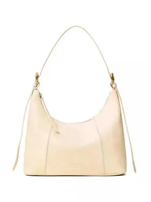 TWINSET Adjustable Leather Shoulder Bag - Neutrals