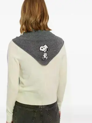 Chinti & Parker Snoopy Triangle Scarf