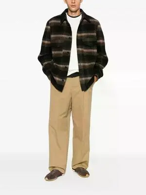 MARANT Kervon Check-pattern Shirt Jacket