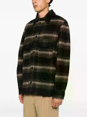 MARANT Kervon Check-pattern Shirt Jacket