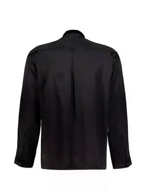 Commas Pleated Silk Shirt