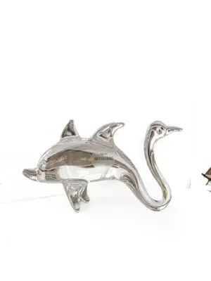COLLEVILCA Chimera Dolphin-swan Crystal Statue